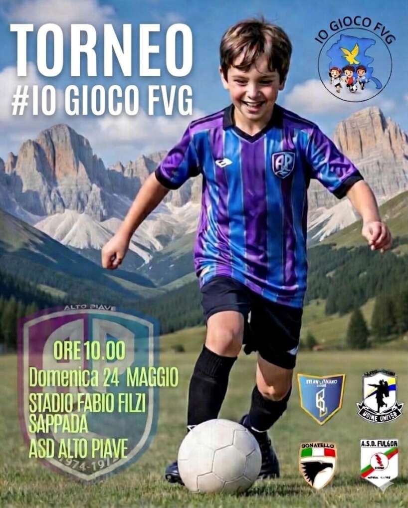 Per l'Alto Piave quasi 100 giovani calciatori e un torneo il 24 maggio ...
